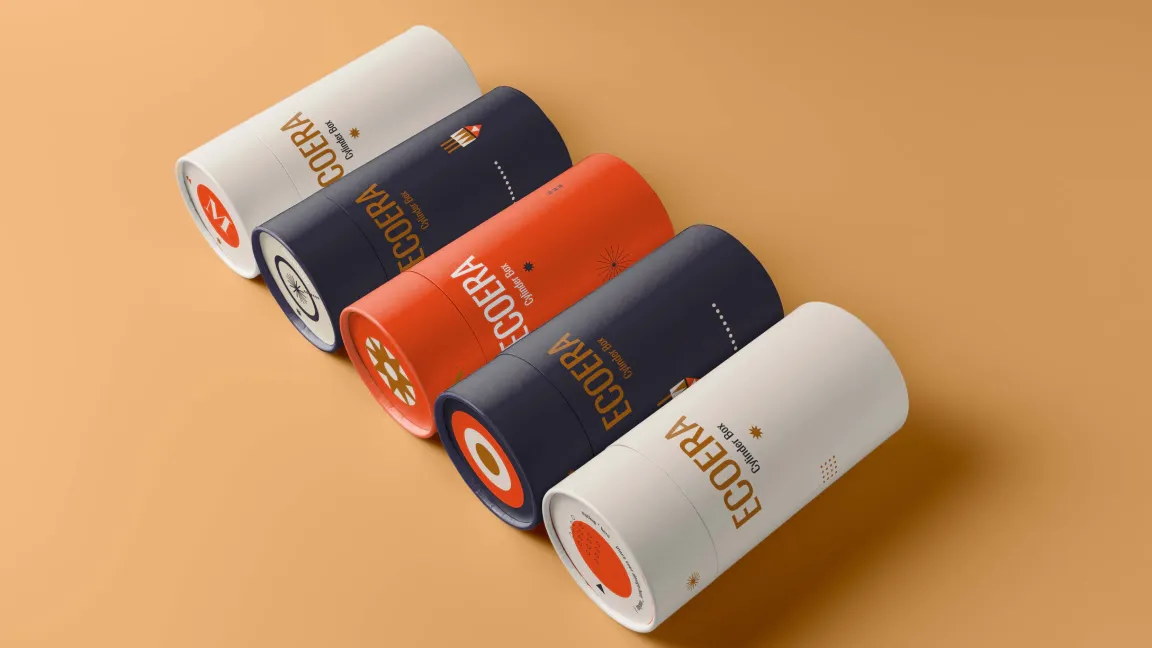 Cylindrical Box Customization Service - Custom Packaging Box ...